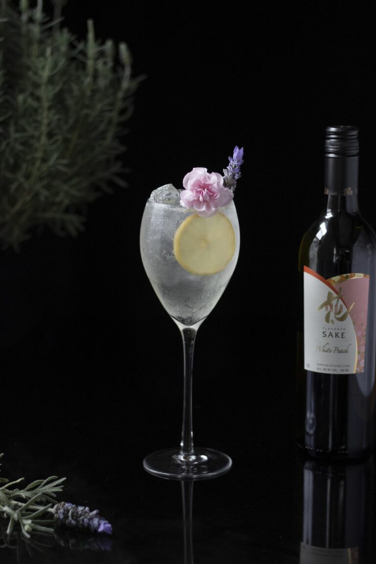 Peach Sake Spritz - Takara Sake USA, Inc.