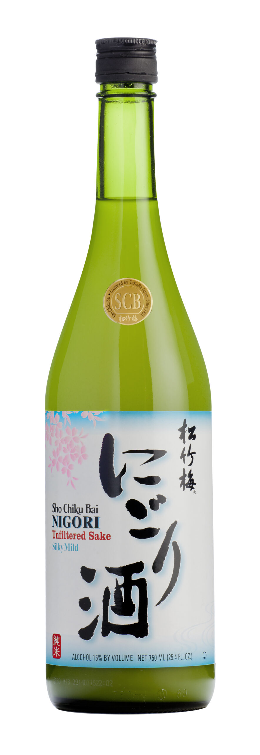 SHO CHIKU BAI Nigori Silky Mild 750 ml - Product Image - Takara Sake ...