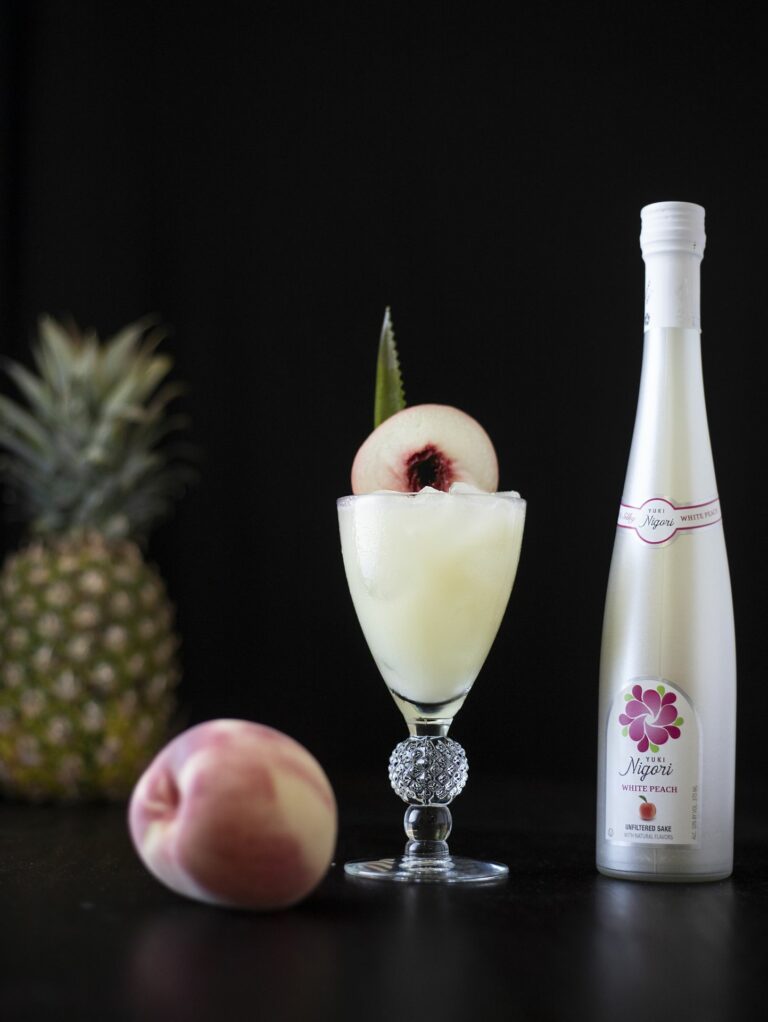White Peach Pina Colada - Takara Sake USA, Inc.